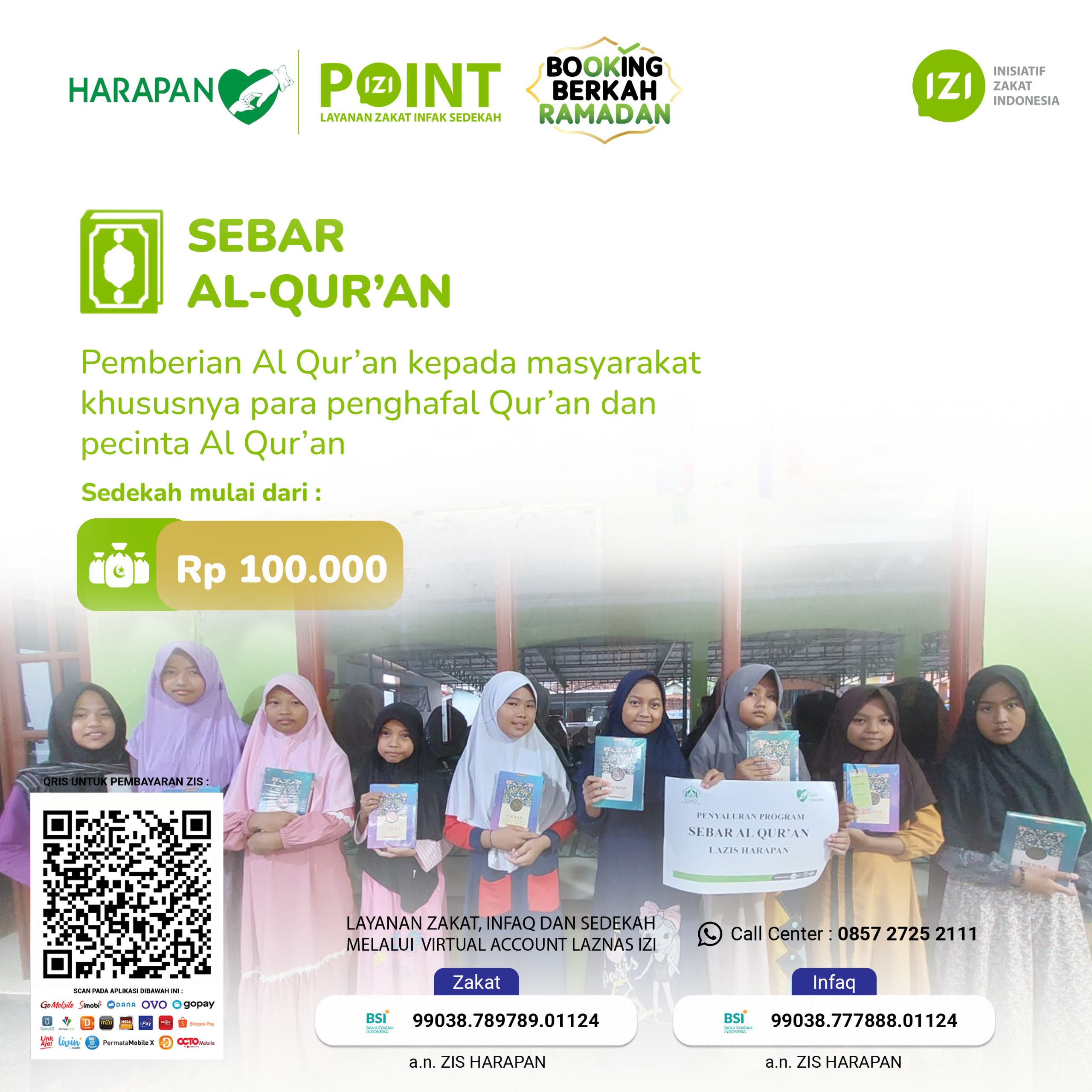 Sebar Al-Qur'an - SIT Harapan Bunda