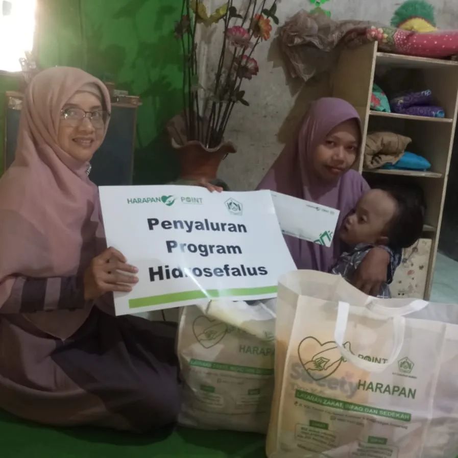 Penyaluran Program Hidrosefalus - SIT Harapan Bunda
