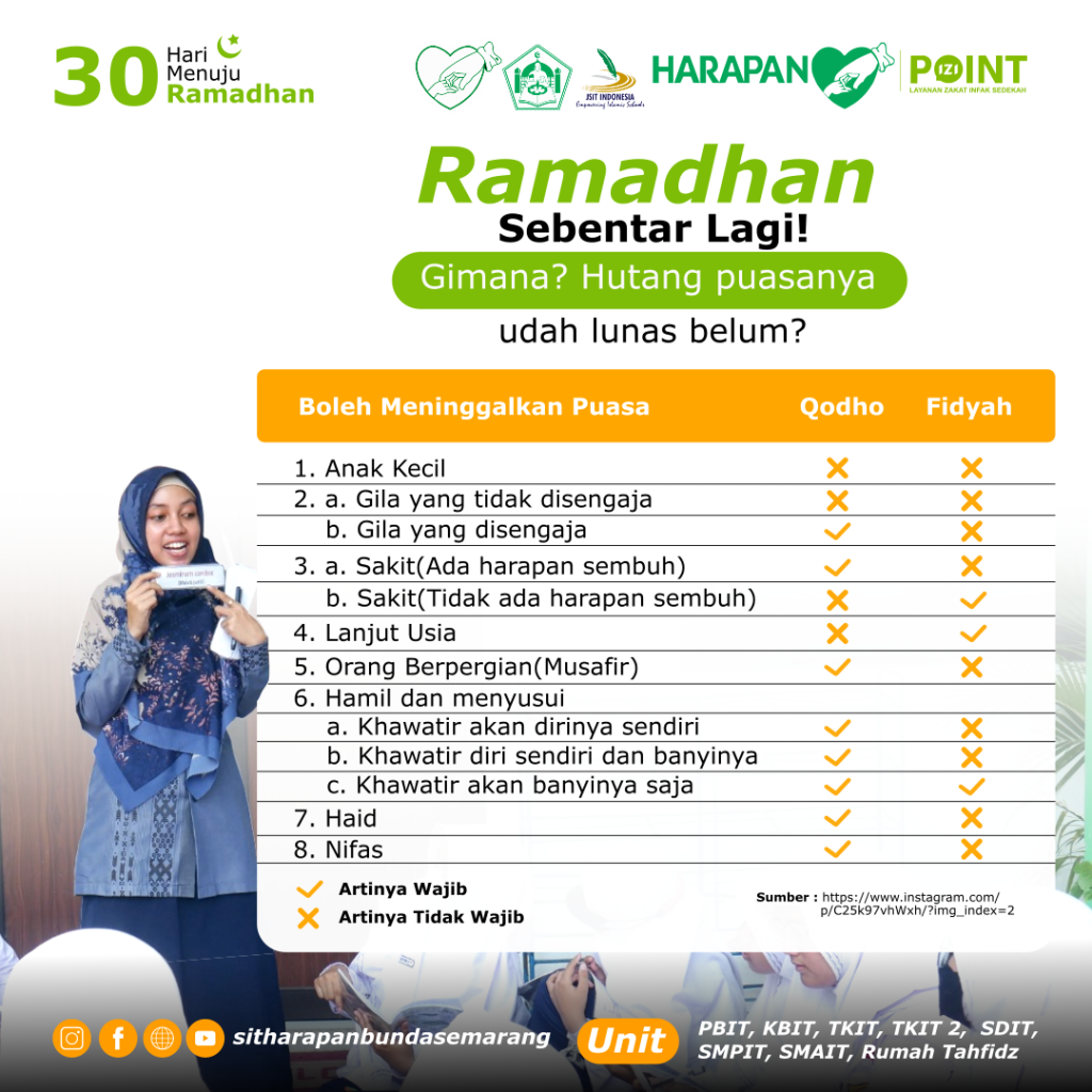H-30 Ramadhan - SIT Harapan Bunda